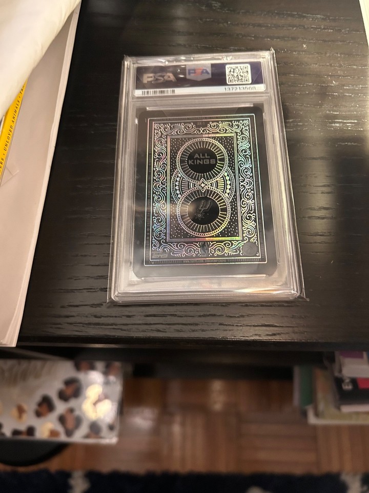 PSA 10 2025-26 Topps Basketball VICTOR WEMBANYAMA All Kings SSP Case ...
