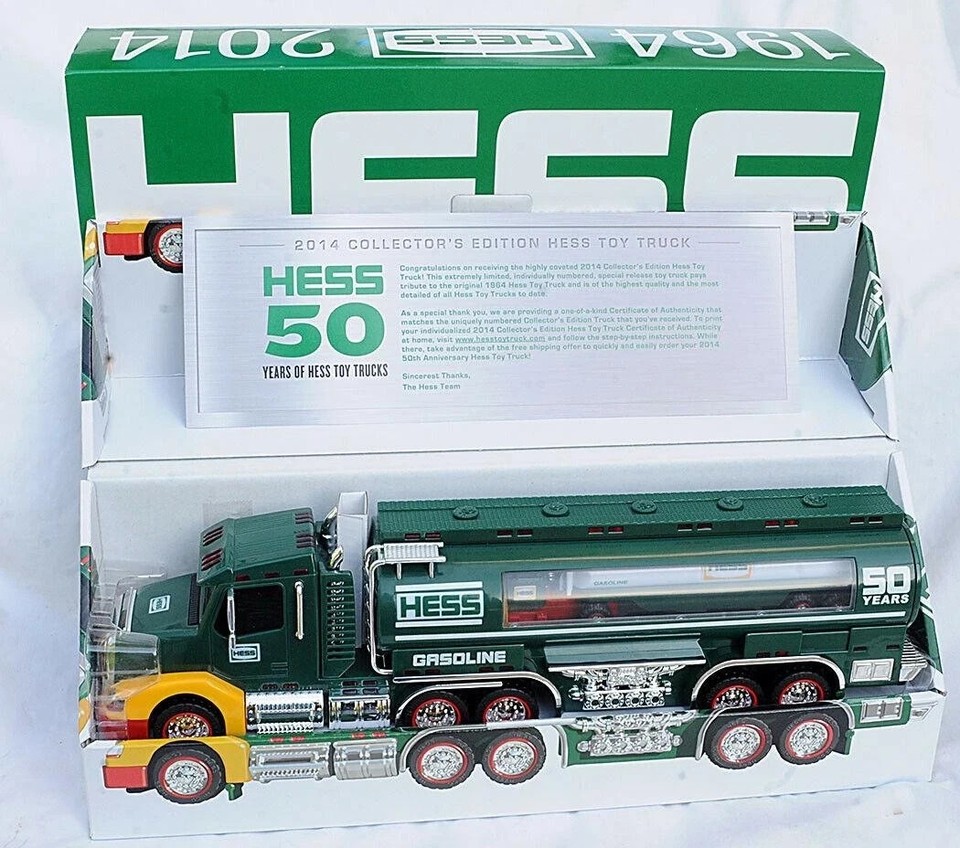 1 NEW HESS COLLECTOR EDITION TOY TRUCK ,2014 FRESH FROM A CASE! 2025 ...