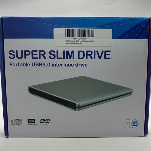Super Slim Drive Portable USB 3.0 Interface Drive - Untested - Open Box ...