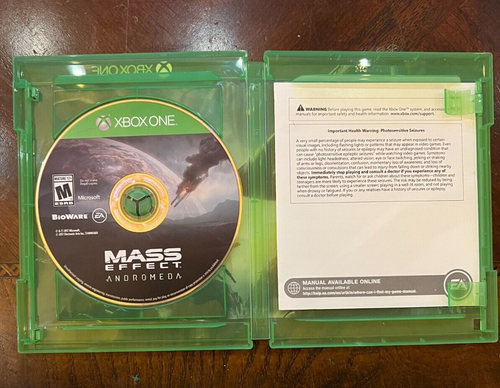 *CLEARANCE* XBOX One Mass Effect Andromeda Rated M 17+ | eBay