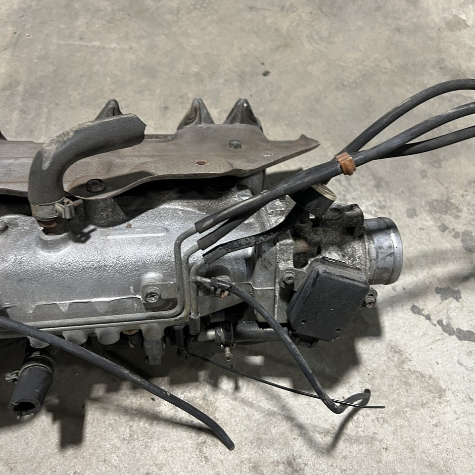81-83 Nissan 280zx Turbo Complete Engine Intake Manifold w/ Throttle ...