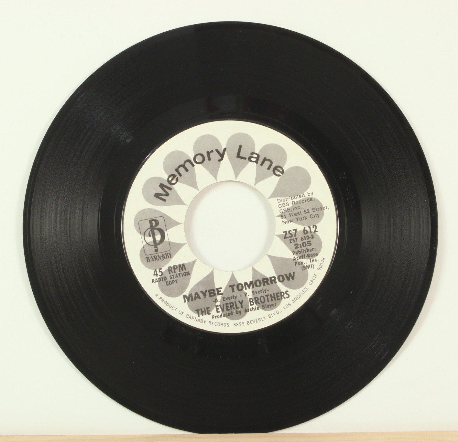 The Everly Brothers - Wake Up Little Susie/Maybe Tomorrow Record 45 ...