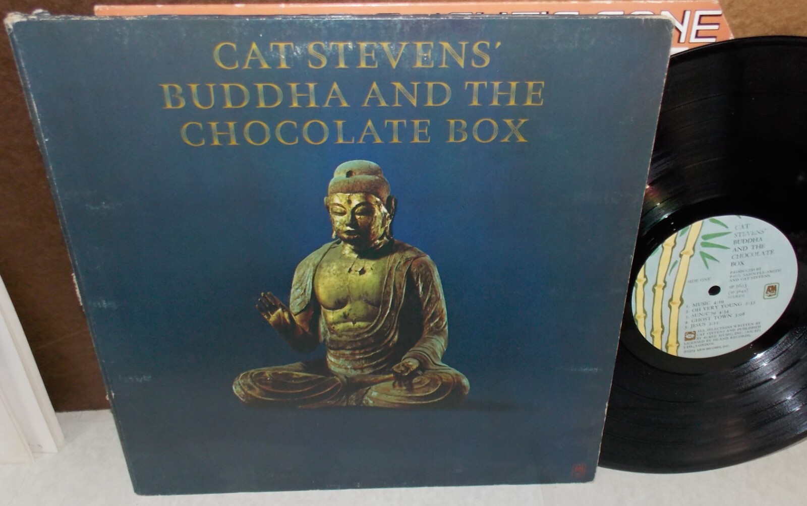CAT STEVENS BUDDAH AND THE CHOCOLATE BOX A& M LP #SP-3623 VG+ | eBay