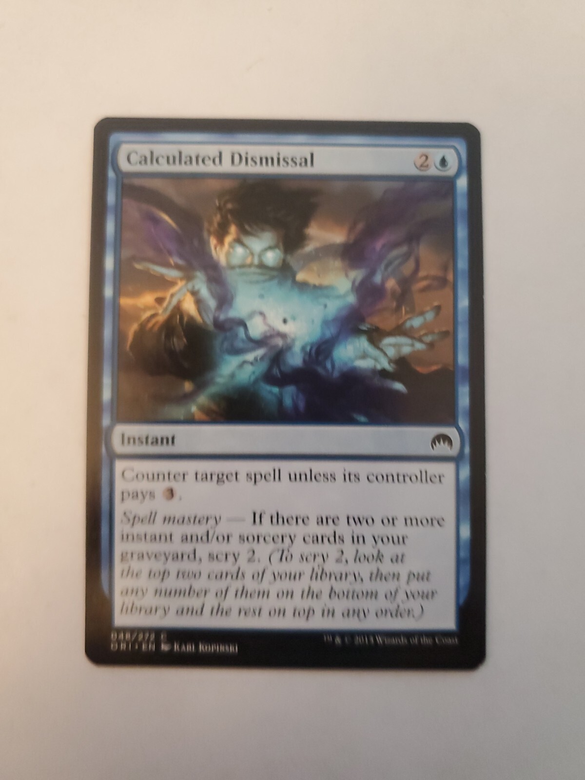 MTG Calculated Dismissal Origins 048/272 Regular Common | eBay