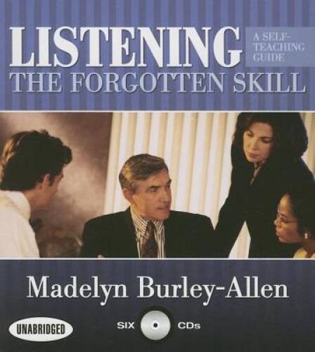 Listening: The Forgotten Skill: A Self-Teaching Guide - Audio CD - VERY ...