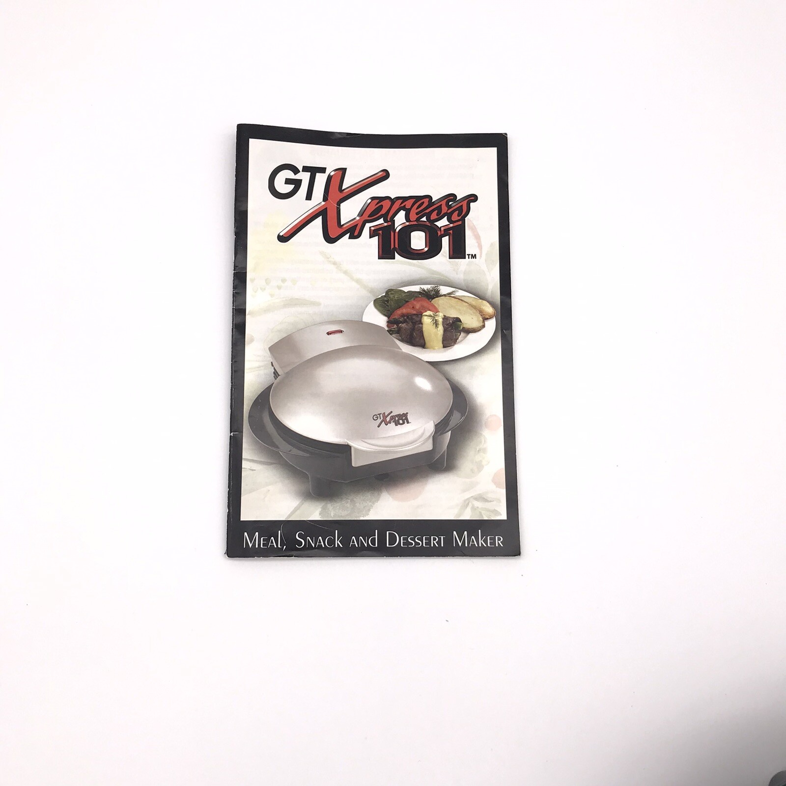 GT Express Xpress 101 Non-Stick Indoor Grill Meal & Dessert Maker ...