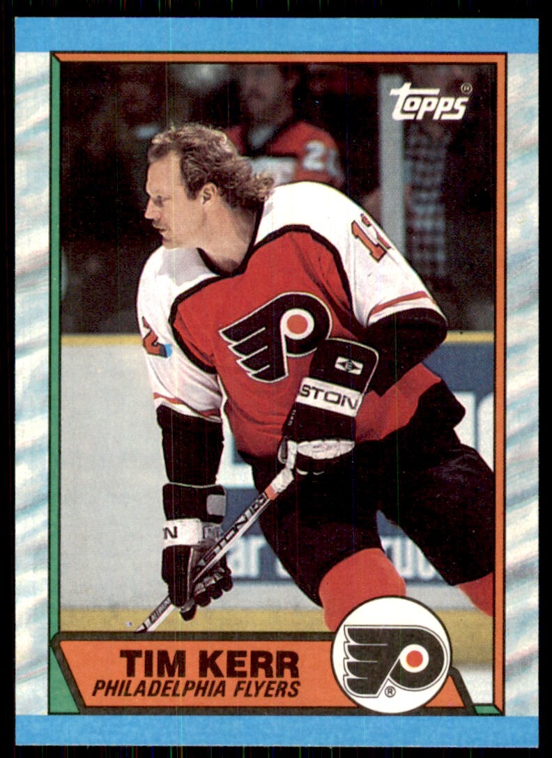 1989-90 TOPPS TIM KERR PHILADELPHIA FLYERS #72 | eBay