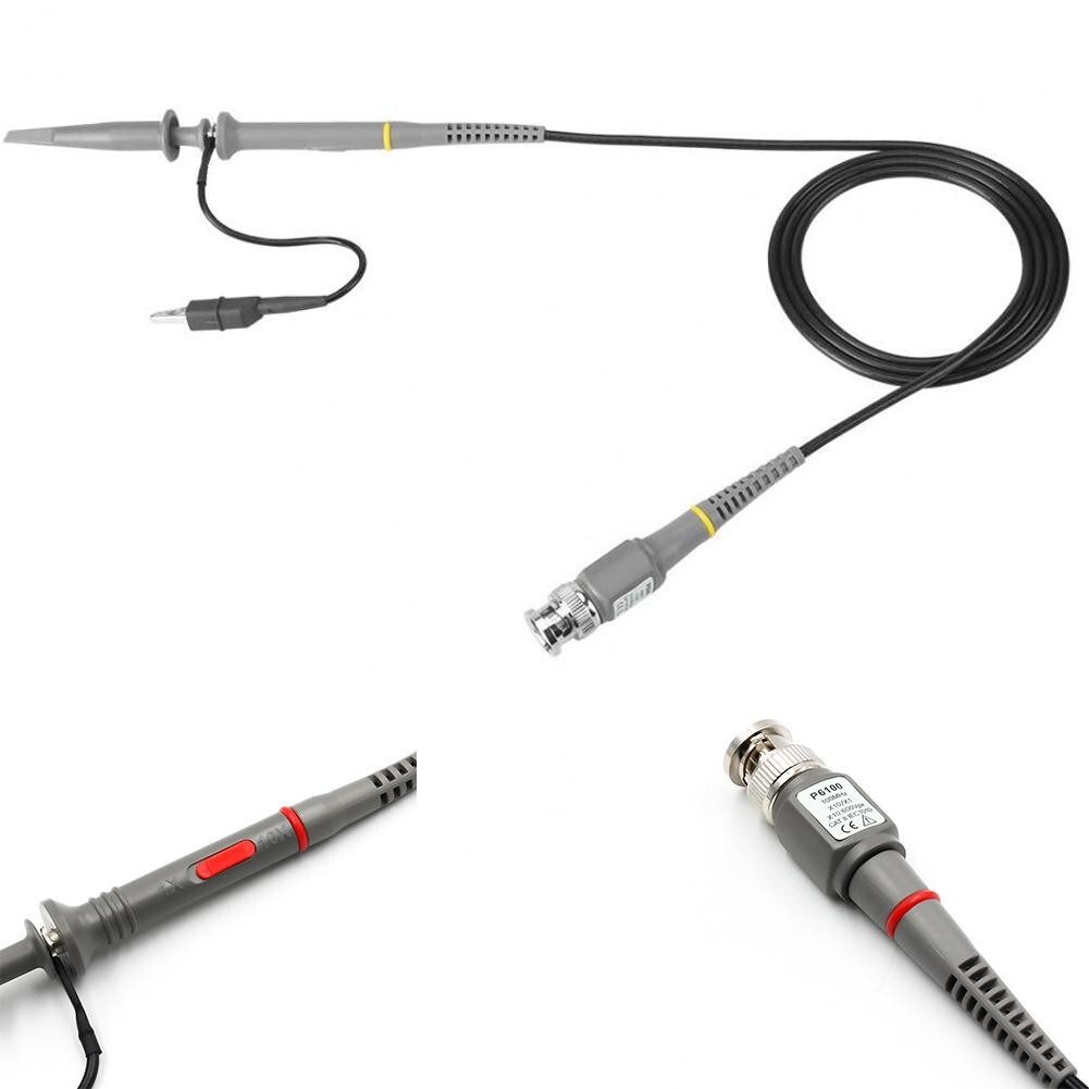 100MHz Oscilloscope Scope Analyzer Clip Probe Test Leads For HP ...