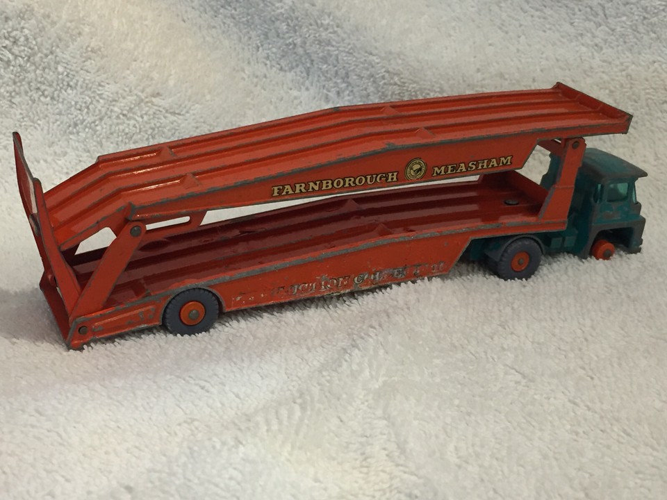 Matchbox Guy Warrior Car Transporter King Size K - 8 Color Orange ...