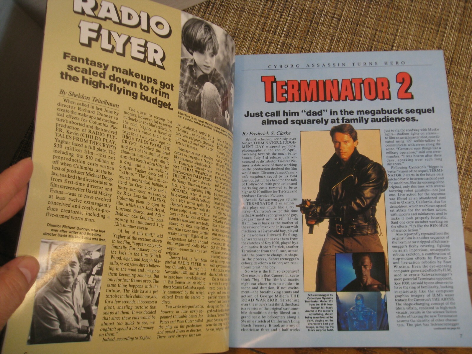 Cinefantastique Aug. 1991 - Rocketeer, Terminator 2, Child's Play 3 ...