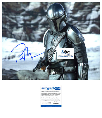 PEDRO PASCAL AUTOGRAPH SIGNED 11x14 PHOTO STAR WARS THE MANDALORIAN ...