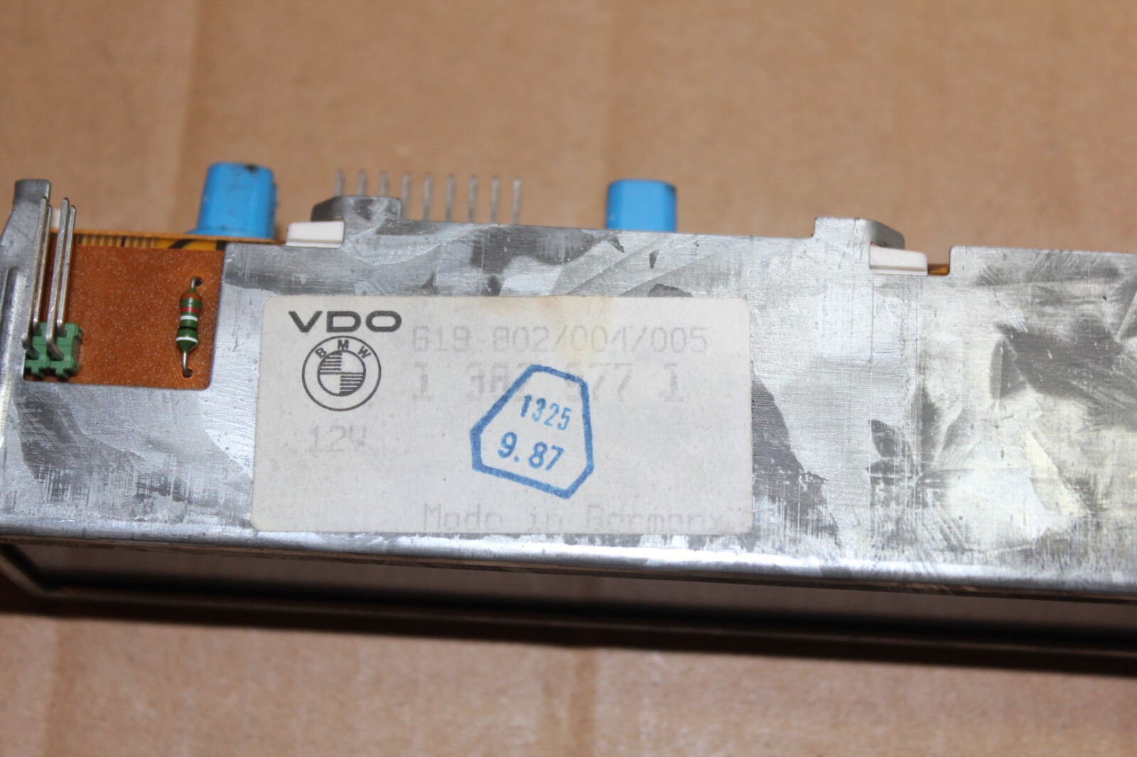 GENUINE ORIGINAL BMW E34 E32 INSTRUMENT CLUSTER LCD MODULE DISPLAY VDO ...