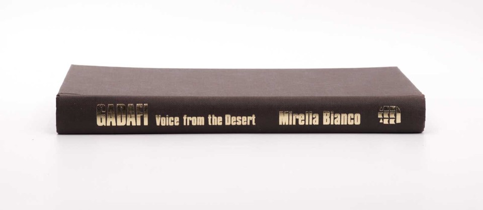 Gadafi Voice From The Desert HC 1st English Ed 1975 Libya Muammar ...