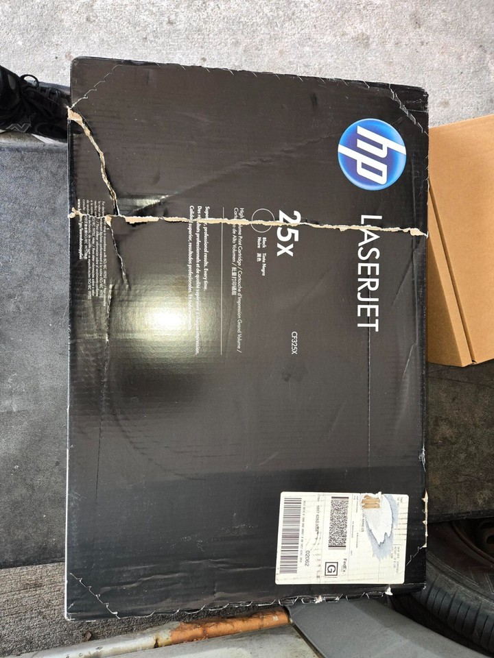 HP LaserJet Enterprise 25X Black High-Yield Toner M806 M830 CF325X | eBay