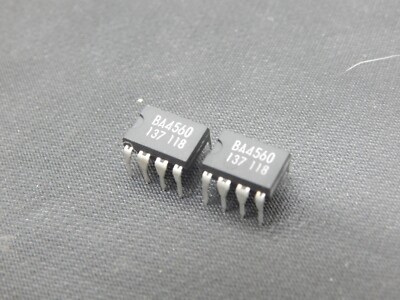 ROHM BA4560 DUAL OP-AMP PDIP8 - LOT OF 2 IC'S - USA SELLER FAST ...