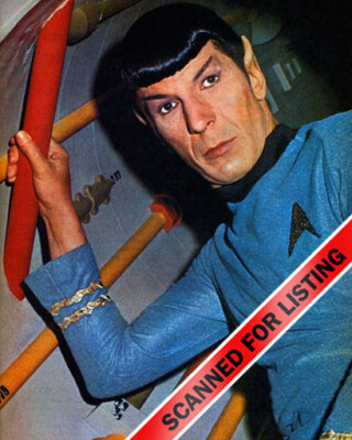 STAR TREK TOS Leonard Nimoy as Mr. SPOCK 8X10 PHOTO #7506 | eBay