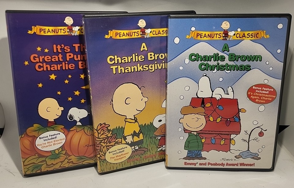 Peanuts Classic Holiday Collection Dvd's 97361561448 | eBay