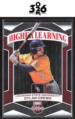 Dylan Crews 2023 Panini Elite Extra Edition Higher Learning #HL-16 | eBay