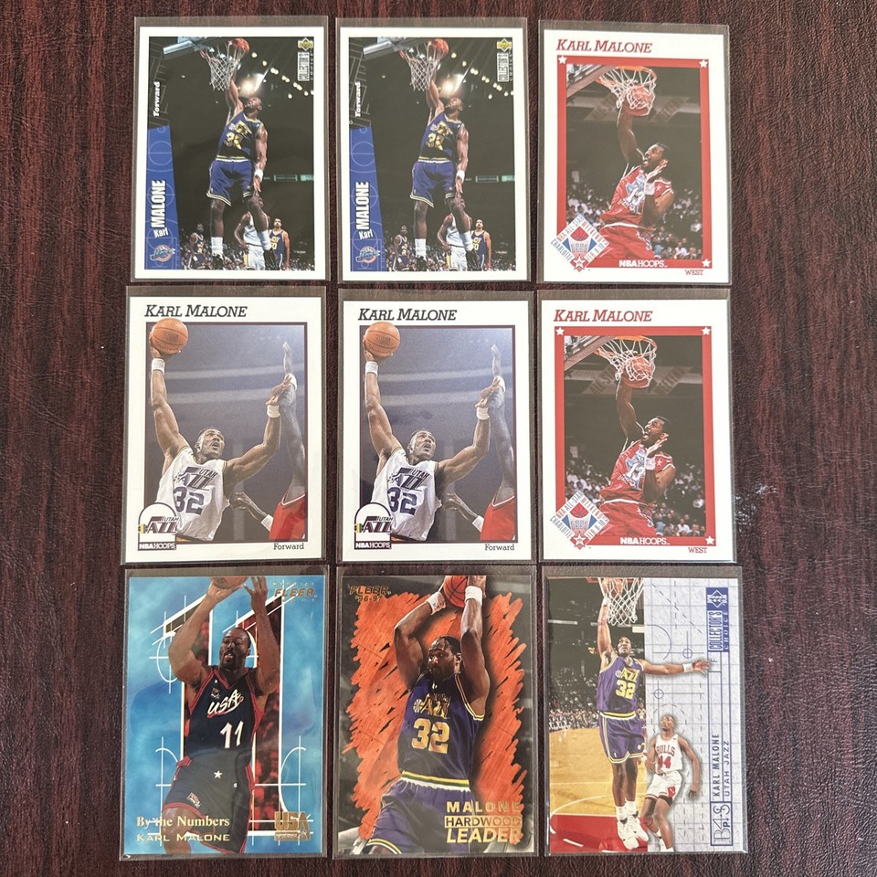 Karl Malone Basketball Card 1990s Lot of 70 HOF 🔥 | eBay