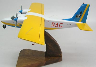 Pilatus BN-2-B Islander Airplane Wood Model Replica Large Free Shipping ...