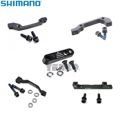 Shimano Disc Brake Caliper Adapter MTB Mount Bike Front Rear IS PM 160 ...