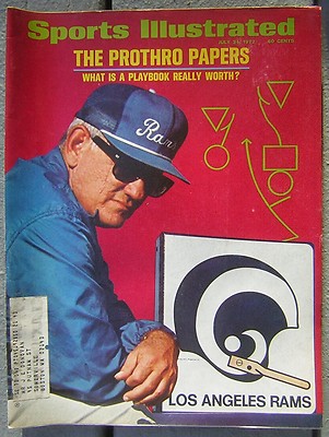 July 24, 1972 Sports Illustrated - Rams Coach: Tommy Prothro Cover ...