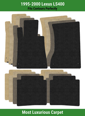 Lloyd Luxe Front & Rear Row Carpet Mats for 1995-2000 Lexus LS400 | eBay