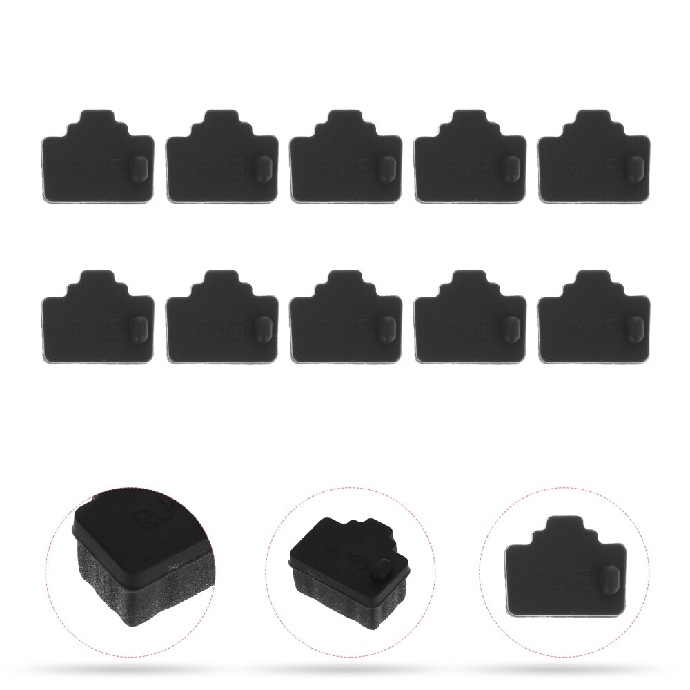 20 Pcs Router Port Cover Dust Plug Ethernet Caps Covers Hub | eBay