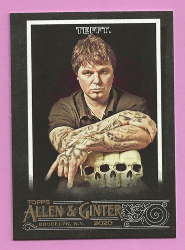 2020 Topps Allen & Ginter X Steven Tefft #274 Tattoo Artist | eBay