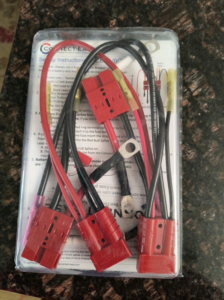 Connect-Ease 24V Series Trolling Motor with Charger Kit, never used ...