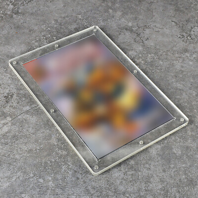 Magnetic Comic Book Protector Holder Acrylic Display Case Storage Box ...