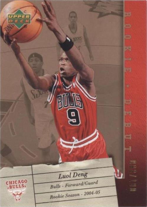 2006-07 Upper Deck Rookie Debut - Luol Deng #11 Bronze /100 for sale ...