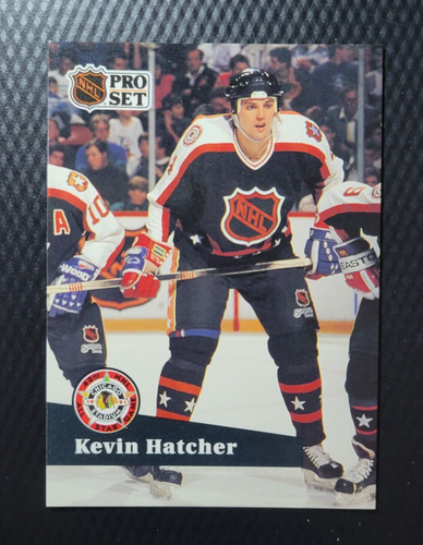 1991-92 Pro Set ALL-STAR Game KEVIN HATCHER Washington Capitals NHL ...
