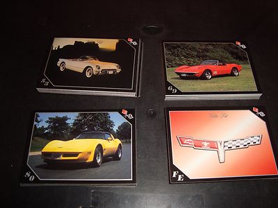 Vette Set 100 Cards Corvette 1991 Inaugural Edition Complete Set NM OR ...