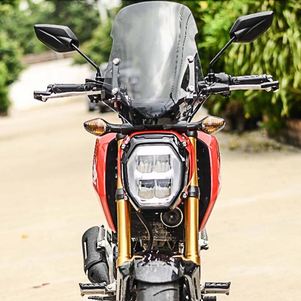 FOR HONDA MSX GROM 125 SF ALL MODEL WINDSHIELD WINDSCREEN VISOR COVER ...