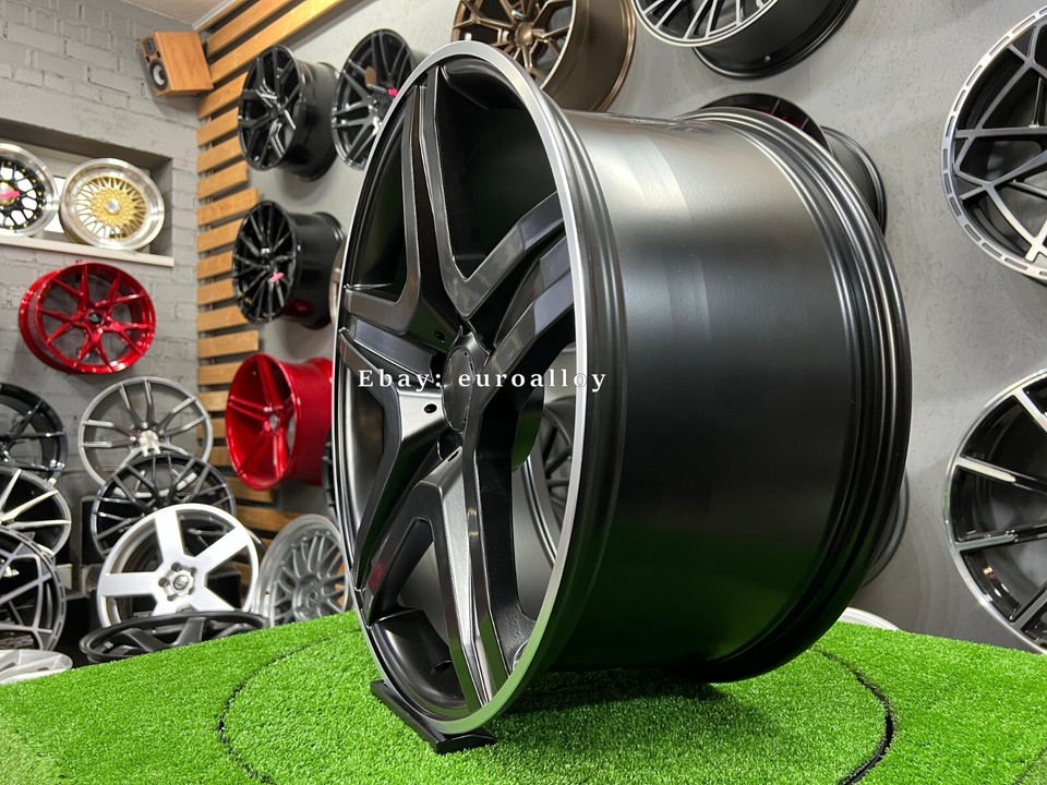 4 x 21 Inch 5x130 AMG Style Monoblock Wheels: Fits For Mercedes W463 ...