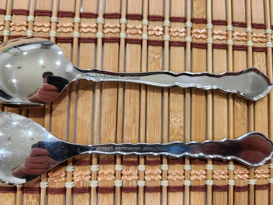 Oneida CELLO community Spoon Lot/set Vintage LOOK mixed | eBay