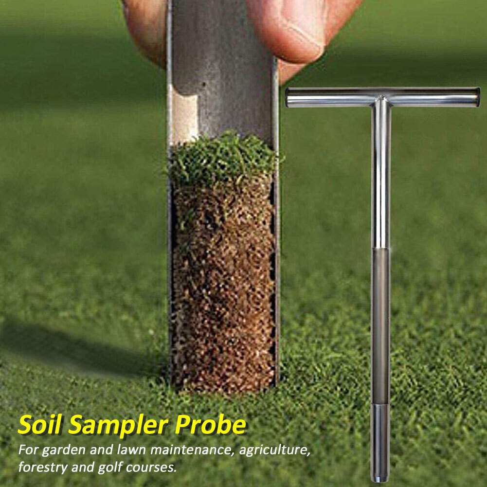 Forest Manual Testing Tools Soil Sampler Probe Golf Course Stainless ...