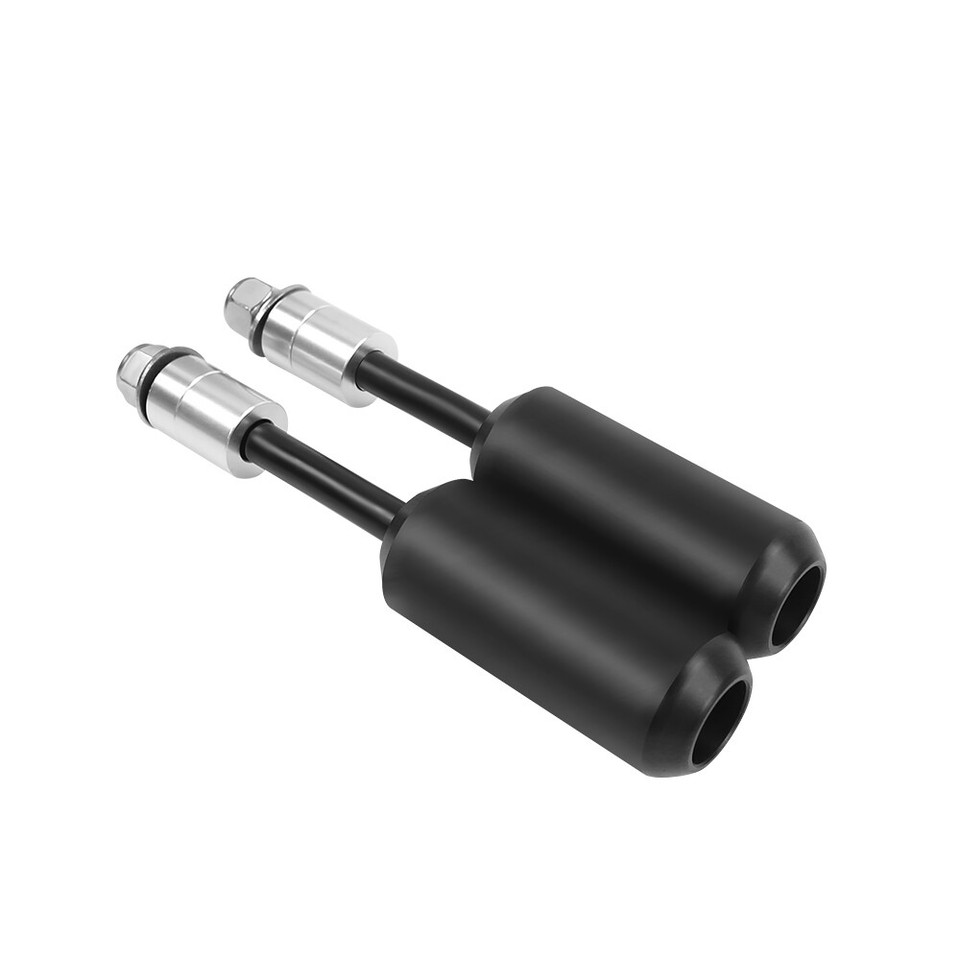 For Harley Rear Crash Bar Shock Mounts Frame Sliders Dyna Low Rider ...