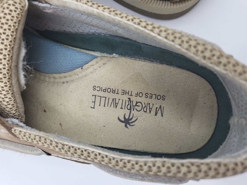 Jimmy Buffett Margaritaville Soles of the Tropics Lace-Up Boat Shoes ...