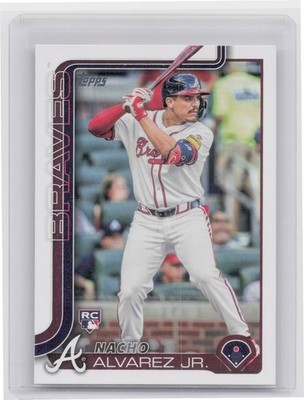 2025 Topps Nacho Alvarez Jr. RC #223 Braves | eBay