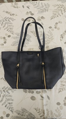 Radley Handbag, Navy Blue Leather, Hand/Shoulder Straps | eBay UK