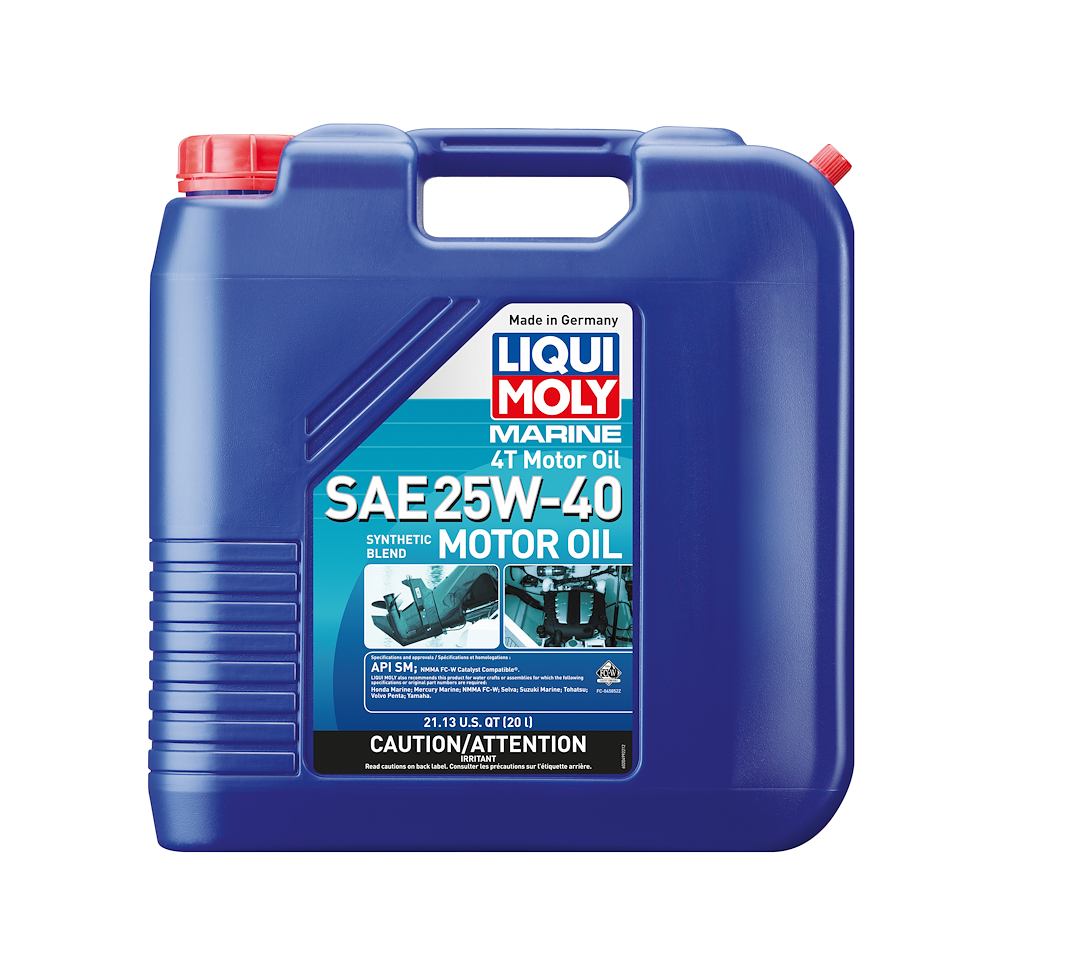 Liqui Moly 20499 Marine 4T Sae 25W-40 Oil 20L | eBay