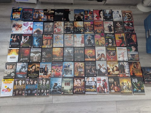 Abandoned Storage Room Contents. Job Lot Of DVDS including Boxsets ...