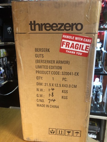 THREEZERO 3A 3Z0041 Berserk Guts Berserker Armor 1/6 Blood Ver Limited ...