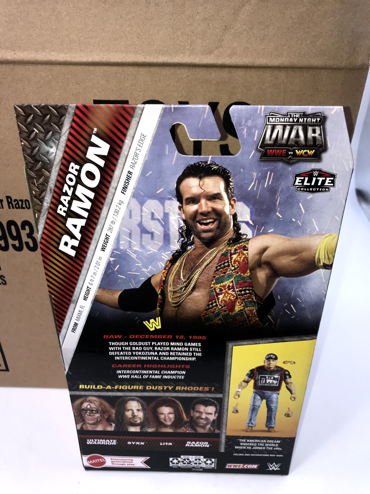 WWE Elite Monday Night War Series 5 RAZOR RAMON Figure NEW NICE | eBay