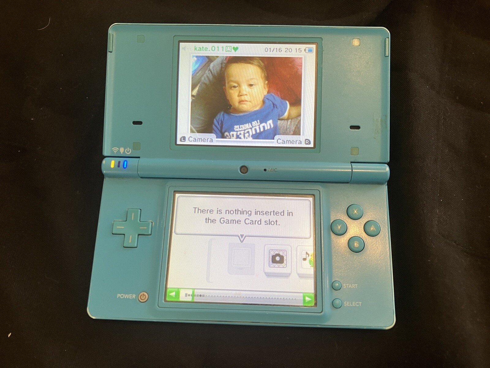 Nintendo DSi Handheld Game Console TWL-001 Light Blue Teal, Read ...