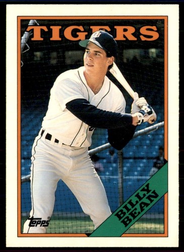 1988 Topps TIFFANY Billy Bean 2 Detroit Tigers #267 | eBay