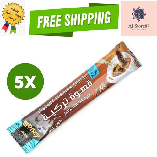 5 Sachets X Instant Shammout Turkish Coffee (6 gram/Sachet) | eBay