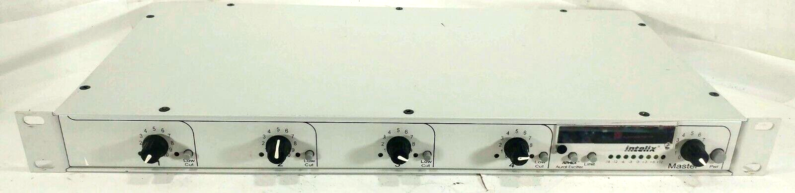 1 USED INTELIX 4001VCX 4 CHANNEL RACK MOUNT AUDIO MIXER ***MAKE OFFER ...